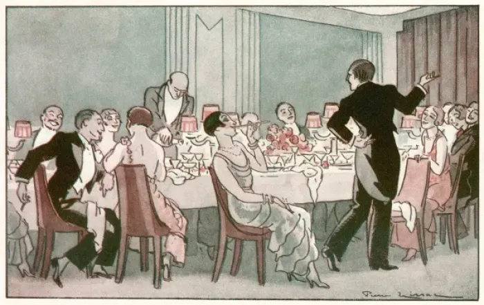 1930s Dinner Party
