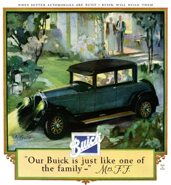 Advert, Buick Automobile -- Our Buick is just like one of