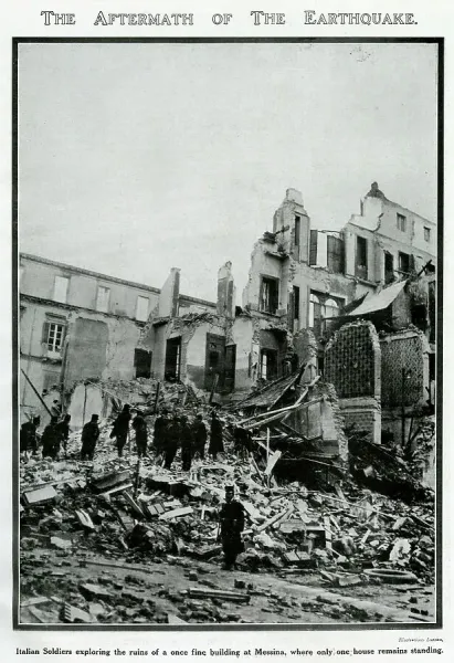 Earthquake Messina 1908 Naples Life,Death & Miracle