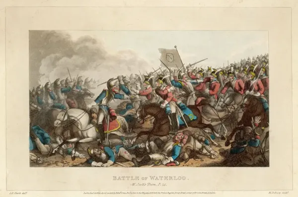 Battle of Waterloo 1815 Our beautiful Wall Art and Photo Gifts include ...