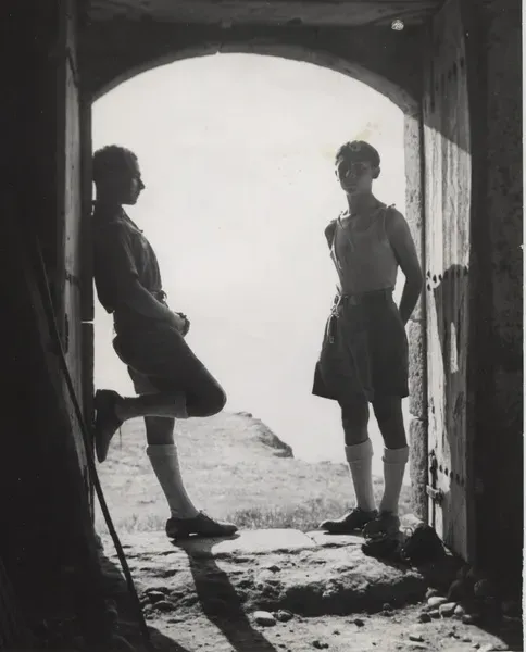Two boy scouts, Cyprus Our beautiful Wall Art and Photo Gifts include ...