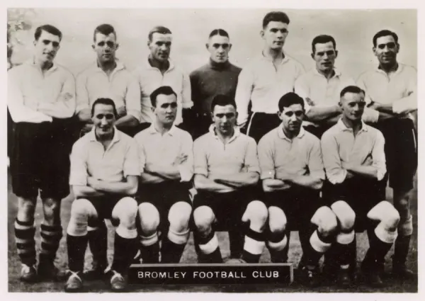 Bromley FC football team 1936. Back row: Weeks Our beautiful Wall Art ...