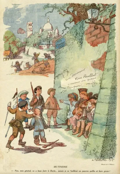 Cartoon, Mutiny, WW1 Our beautiful Wall Art and Photo Gifts include ...