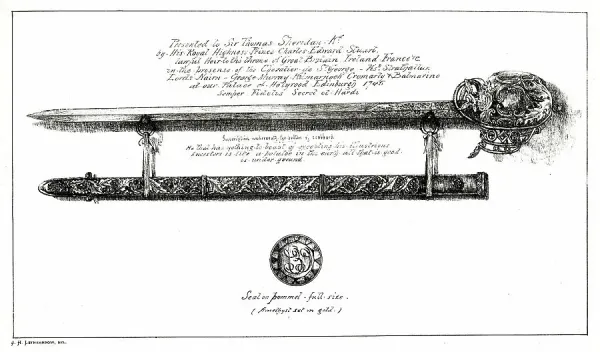 Charles Edward Stuarts sword Our beautiful Wall Art and Photo Gifts ...
