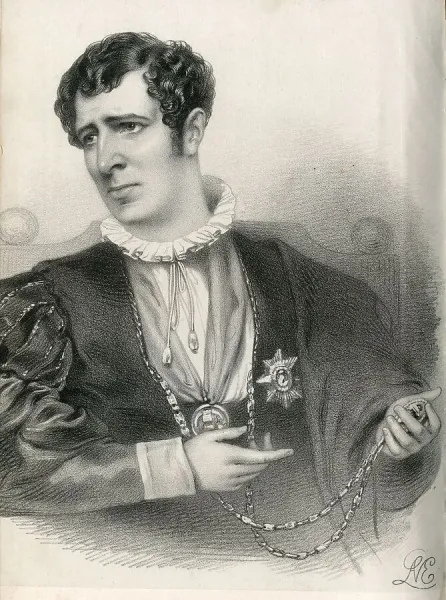 Charles Kemble, actor, as Shakespeares Hamlet Our beautiful Wall Art ...