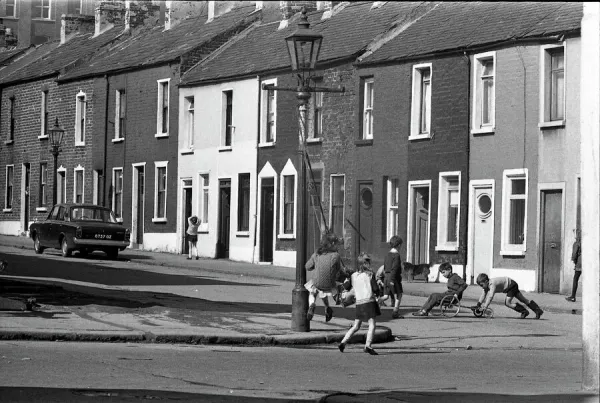 Children playing in Milton Street Our beautiful Wall Art and Photo ...