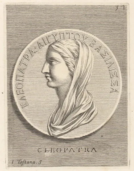 Cleopatra VII Philopator, Queen of Egypt from 51 to 30 BC