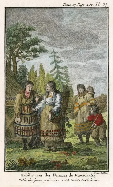 Clothing of the Women of Kamchatka Far Eastern Russia