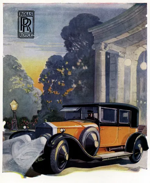Classic Car Posters Rolls