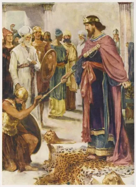 King David Portrait