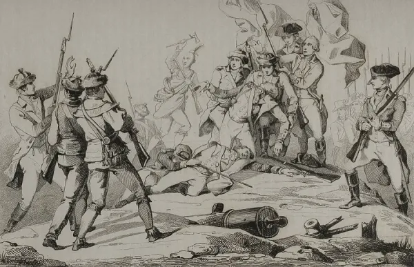 Death of General Richard Montgomery Battle of Quebec