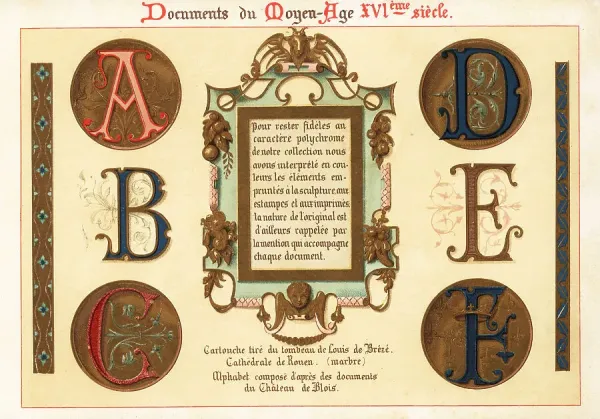 16th Century Font Artwork Anonymous, Italian, 16th Century Album Or