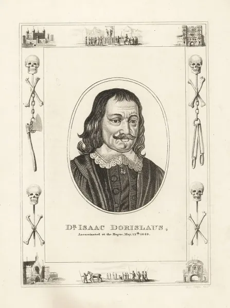 Doctor Isaac Dorislaus, assassinated in the Hague Our beautiful Wall ...