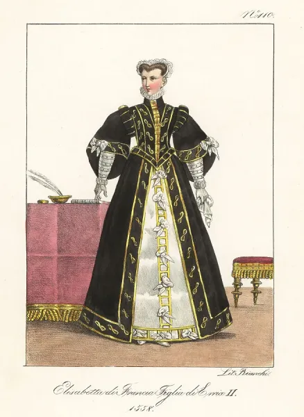 Elisabeth of France, daughter of King Henry II Our beautiful Wall Art ...