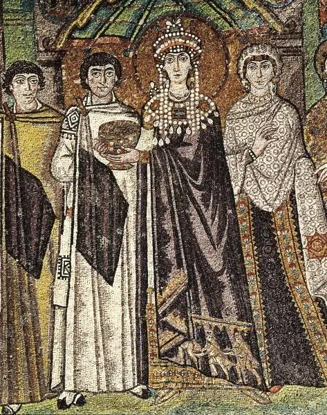 Theodora Italy Byzantine Art As Propaganda: Justinian And Theodora At