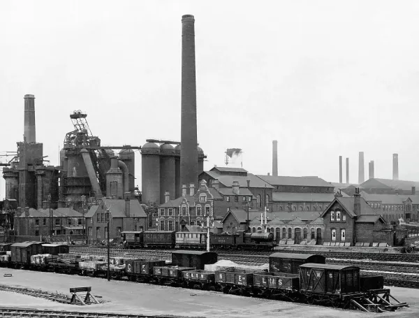 Frodingham Iron and Steel Works, Scunthorpe, early 1900s