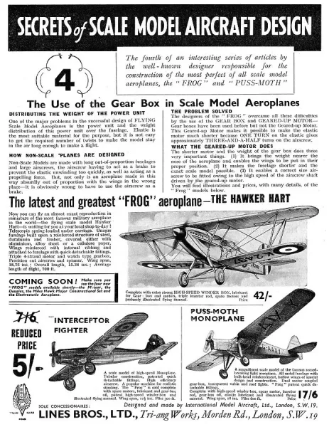 Frog Model Aircraft Lines Brothers Frog Our beautiful Wall Art and ...