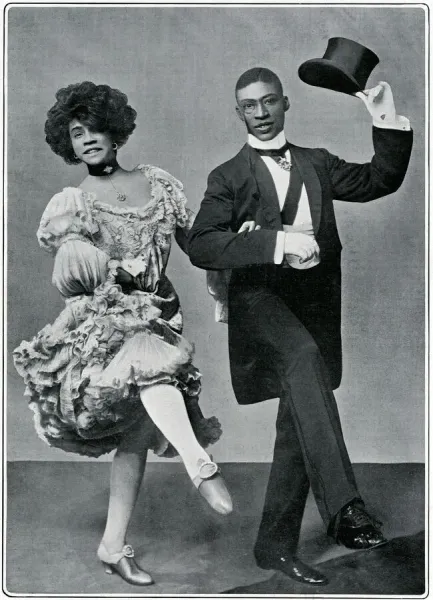 George Walker and Ada Overton Walker in In Dahomey