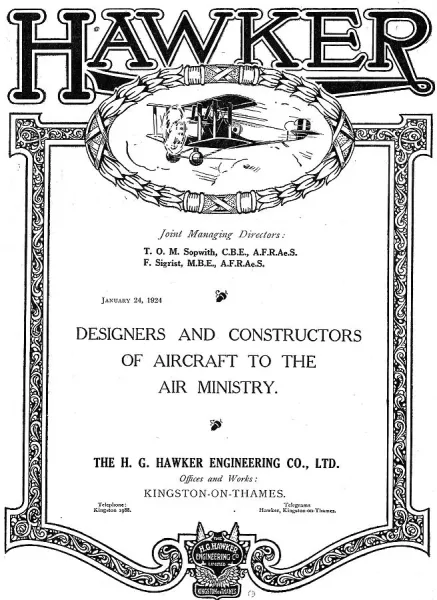 The H. G Hawker Engineering Co Ltd Our beautiful Wall Art and Photo ...