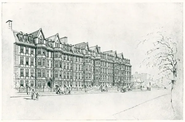 Hanover Gate Mansions, Regents Park Our beautiful Wall Art and Photo ...