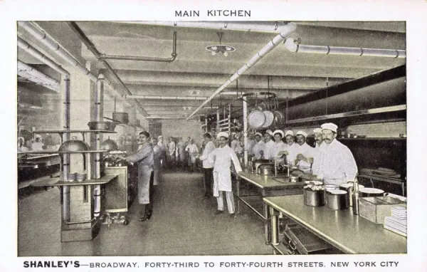 Interior view of the main kitchen at Shanleys Our beautiful Wall Art ...