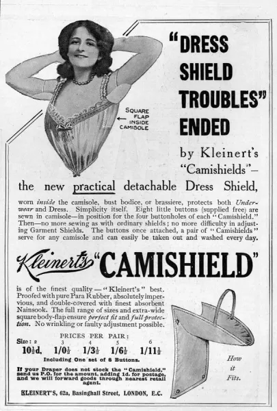 Kleinarts Camishield dress shields advertisement Our beautiful Wall Art ...