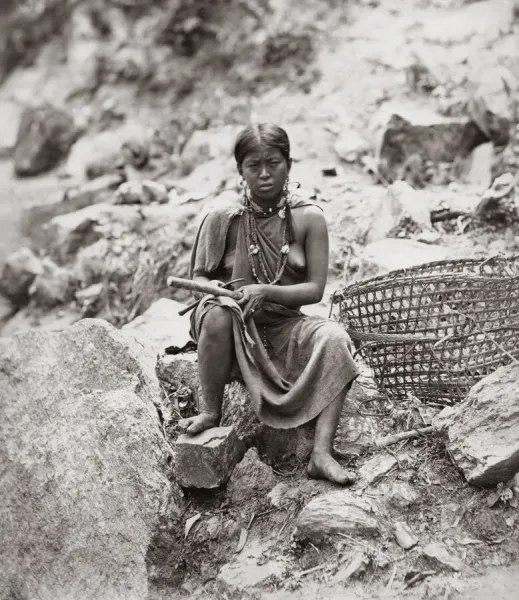 Lepcha woman, Darjeeling, northern India, 1860 s Our beautiful Wall Art ...