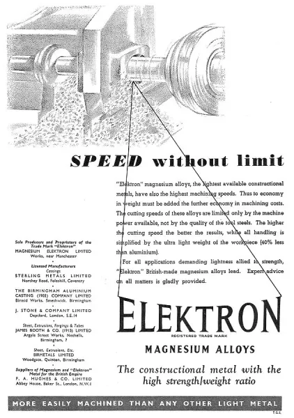 Magnesium Elektron Elektron Magnesium Alloys Magnesium