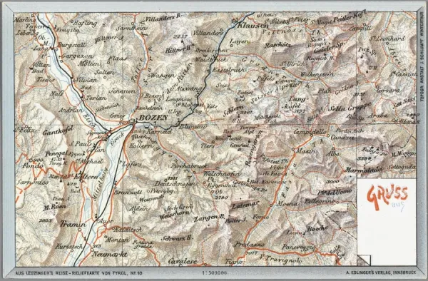 Waldmueller Bolzano Map