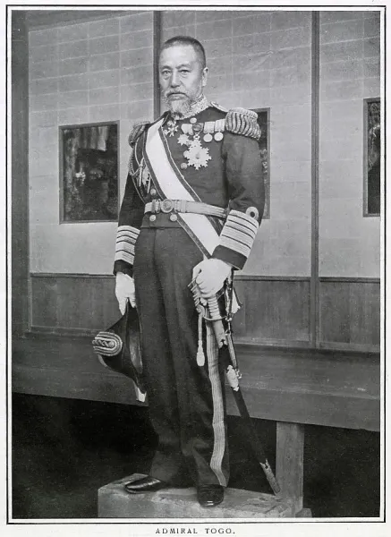 Marshal-Admiral Togo (1848 1934), served as a gensui or