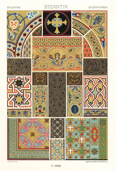 Byzantine Art Mosaics