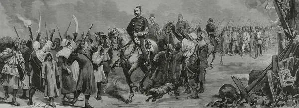 Military intervention and conquest of Egypt by the British