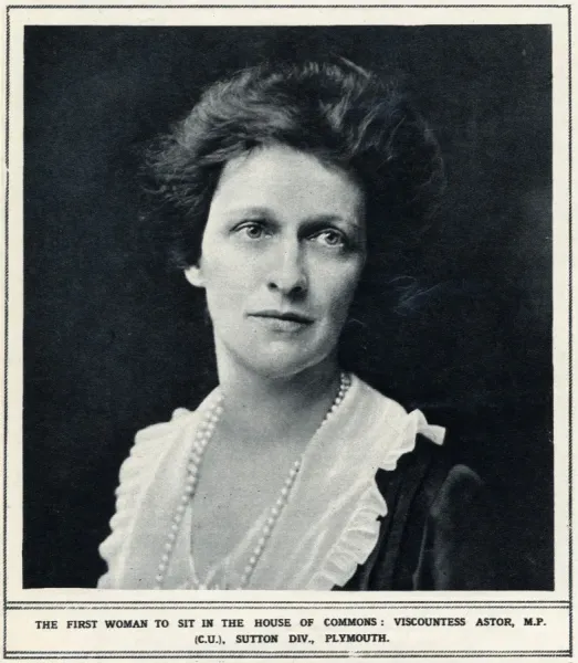 Nancy Astor 100 Years Of Women In Parliament The