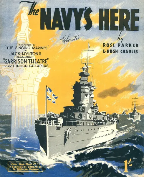 The Navys Here Music Cover Our beautiful Wall Art and Photo Gifts ...