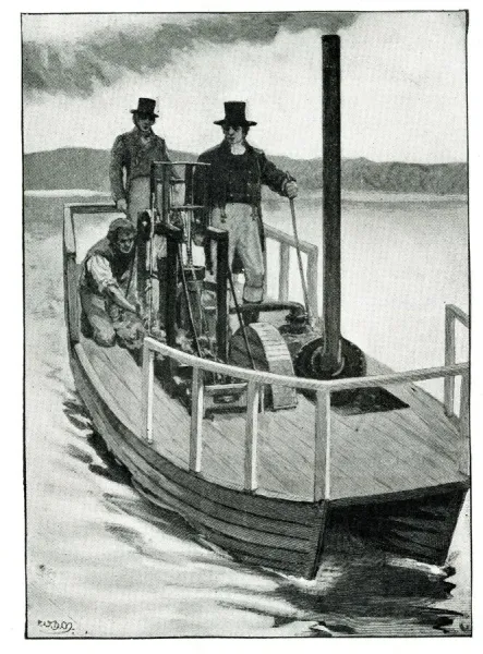 First Steam Engine Boat