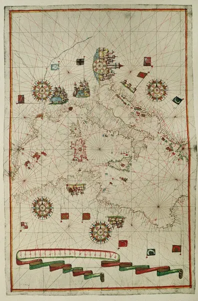 Portolan atlas by Joan Martines (1556-1590) Our beautiful Wall Art and ...