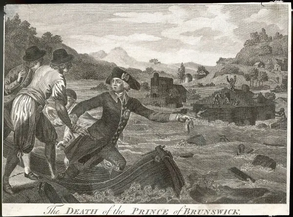 Prince Orange Drowns 1687 1711 Johan Willem Friso Our beautiful Wall ...