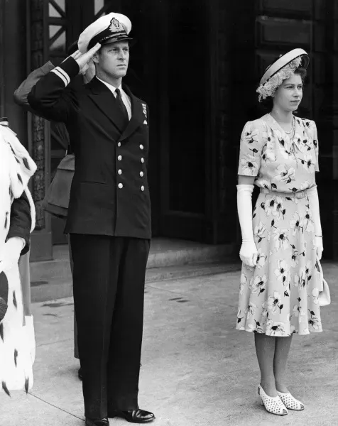Princess Elizabeth and the Duke of Edinburgh Our beautiful Wall Art and ...