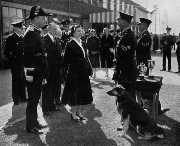 The Queen visits the Police Headquarters at Hutton
