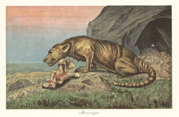 Reconstruction of a Mesonyx Our beautiful Wall Art and Photo Gifts ...