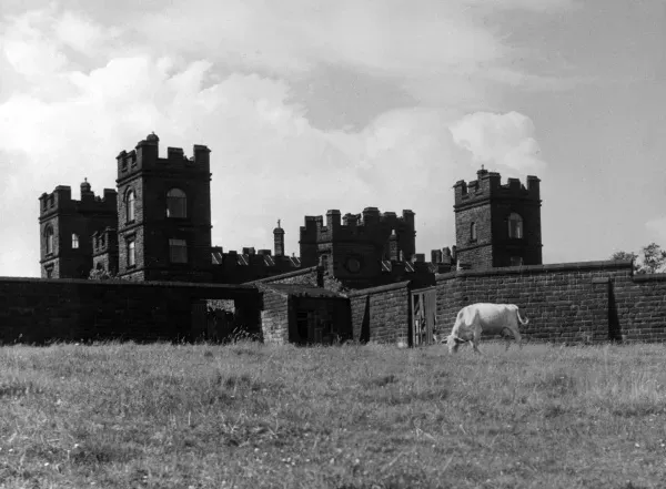 Riber Castle, situated in the hamlet of Riber Our beautiful Wall Art ...