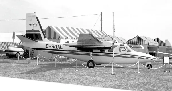 Rockwell 500S Shrike Commander G-BDAL (msn 3226) Date