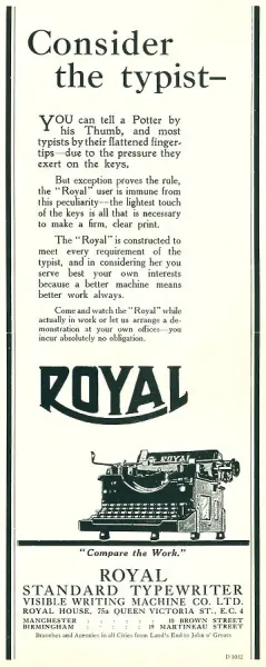 Royal Typewriter Logo