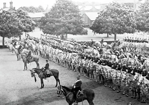 Scots Grays Regiment on parade Our beautiful Wall Art and Photo Gifts ...