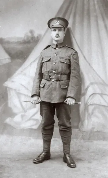Studio photo, young man in military uniform, WW1 Our beautiful Wall Art ...