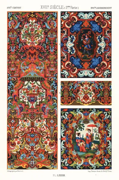 Tapestries and borders, 17th century Our beautiful Wall Art and Photo ...