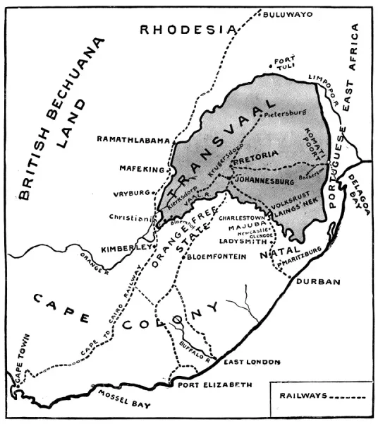 Boer War Map