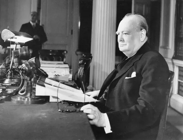 Winston Churchill Cabinet Room 10 Downing Street Our beautiful Wall Art ...