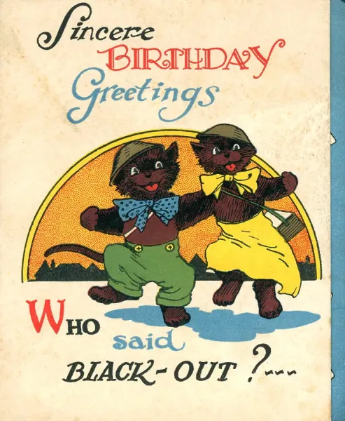 WW2 Birthday Card, Who Said Blackout? Our beautiful Wall Art and Photo ...