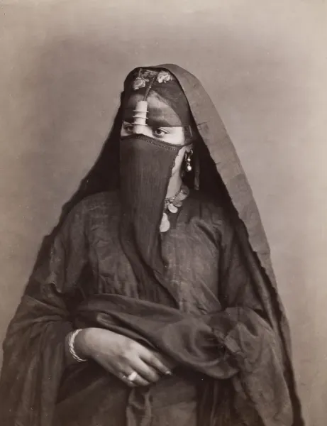 Middle Eastern Woman Veil